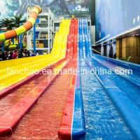 China Fiberglass Outdoor Playground Amusement Water Park Slide Equipment for sale