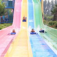 China Fiberglass Outdoor Playground Amusement Water Park Slide Equipment for sale