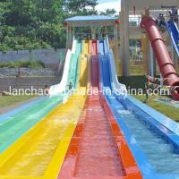 China Fiberglass Outdoor Playground Amusement Water Park Slide Equipment for sale