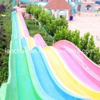 China Outdoor Playground Water Slides Equipment Fiberglass Water Park  Use for sale