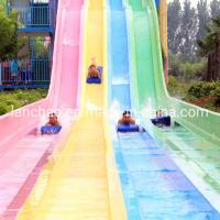 China Outdoor Playground Water Slides Equipment Fiberglass Water Park  Use for sale