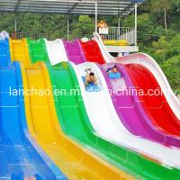 China Outdoor Playground Water Slides Equipment Fiberglass Water Park  Use for sale