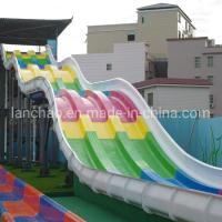 China Water Park Racing Slides Water Park Equipment Fiberglass Water for sale