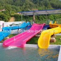 China Fiberglass Swimming Pool Slide Family Indoor /Outdoor Water Park Equipment for sale