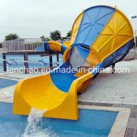 China Fiberglass Swimming Pool Slide Family Indoor /Outdoor Water Park Equipment for sale