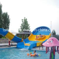 China Fiberglass Swimming Pool Slide Family Indoor /Outdoor Water Park Equipment for sale