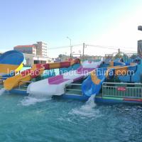 China Fiberglass Swimming Pool Slide Kids & Adult Water Park Equipment for sale