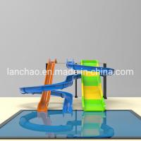 China Water Park Fiberglass Swimming Pool Slide Speed Spiral Tube Slide for sale