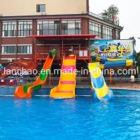 China Open Fiberglass Amusement Park Water Slide Tube For Aqua Park for sale