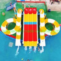 China Funny Kids Amusement Park Water Slide Playground For Family for sale
