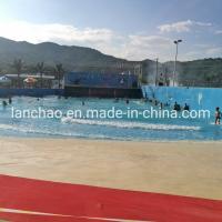 China Artificial Pneumatic Summer Waves 10ft Pool Equipment For Aqua Park for sale