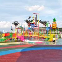 China New Design Kids Outdoor Water Park Playground Equipment Water Slides for sale