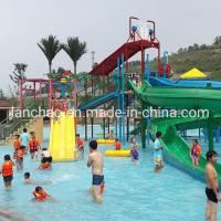 China New Design Kids Outdoor Water Park Playground Equipment Water Slides for sale