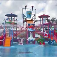 China Customized Aqua Amusement Park Rides Fiberglass Water Play House for sale