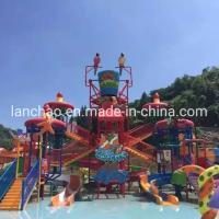 China Customized Aqua Amusement Park Rides Fiberglass Water Play House for sale
