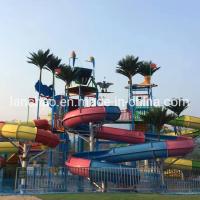 China Customized Aqua Amusement Park Rides Fiberglass Water Play House for sale