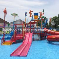 China Fiberglass Water Park House with Children Water Slide for Sale for sale