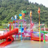 China Outdoor Kids Pool Water Playground Fiberglass Spray Park Equipment for sale