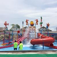 China Outdoor Kids Pool Water Playground Fiberglass Spray Park Equipment for sale