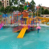 China Fiberglass Medium Water House Pool Water Slide  For Outdoor  Playground for sale