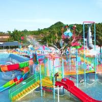 China Middle Aqua Park Adult Water Slides Playground For Water Park for sale
