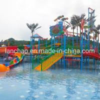 China Middle Aqua Park Adult Water Slides Playground For Water Park for sale