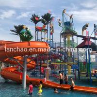 China Middle Aqua Park Adult Water Slides Playground For Water Park for sale