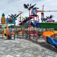 China Middle Aqua Park Adult Water Slides Playground For Water Park for sale