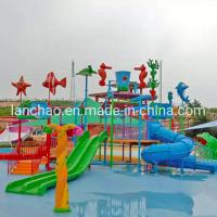 China Ocean Kids Splash Water Playground House   LANCHAO-WH04 18m*16m*8m for sale