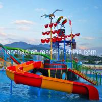 China Fiberglass Kids Water Playground Equipment for Aqua Theme Park for sale