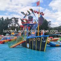 China Fiberglass Water Park Pirate Ship Play Equipment Pirate For Water Park for sale