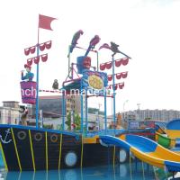 China Fiberglass Water Park Pirate Ship Play Equipment Pirate For Water Park for sale