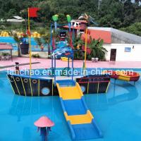 China Fiberglass Water Park Pirate Ship Play Equipment Pirate For Water Park for sale