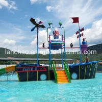 China Children Water Park Pirate Ship Playground Fiberglass Park Facility for sale