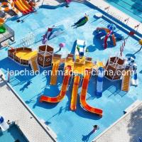 China Fiberglass Aqua Water Park Pirate Ship Park Equipment Water House  Use for sale