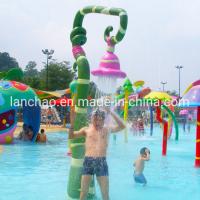 China Kids Water Park Rides Large Splash Pad Fiberglass Water Games for sale