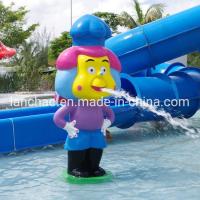 China Fiberglass Material Water Park Splash Pad  Small Toys Equipment for sale