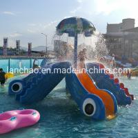 China Water Park Water Park Buckets Fiberglass Kids Water Slides Equipment for sale