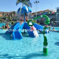 China Water Park Water Park Buckets Fiberglass Kids Water Slides Equipment for sale