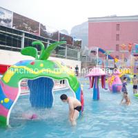 China Fiberglass Colored Water Park Buckets Amusement Water Park Spray Toys for sale
