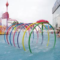China Fiberglass Apple Water Park Buckets House For Children Water Park for sale