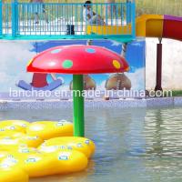 China Fiberglass Apple Water Park Buckets House For Children Water Park for sale