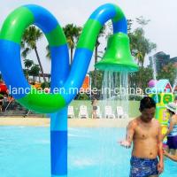 China Flower Spray Aqua Park Fiberglass Water Amusement Equipment for sale