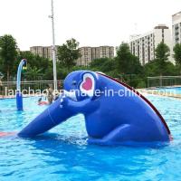 China Water Park Swimming Pool Fiberglass Little Rabbit Slide for Children for sale