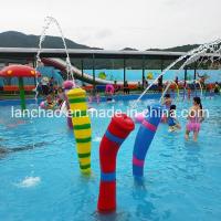 China Fiberglass Aqua Park Equipment Water Spray Column for sale