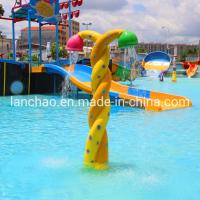 China Fiberglass Aqua Park Equipment Water Spray Column for sale