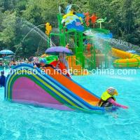 China Fiberglass Play Water Park Buckets Water Spray Park LANCHAO-WT01 for sale