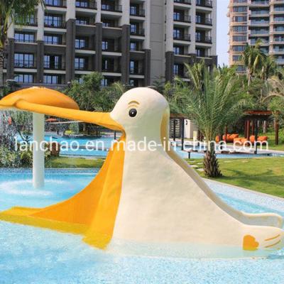 China Funny Water Park Slide Fiberglass Children Slide for sale