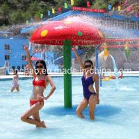 China Fiberglass Water Park Equipment Spray Water Mushroom for sale