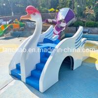 China Swimming Pool Water Slide Children Water Park Slide for sale
